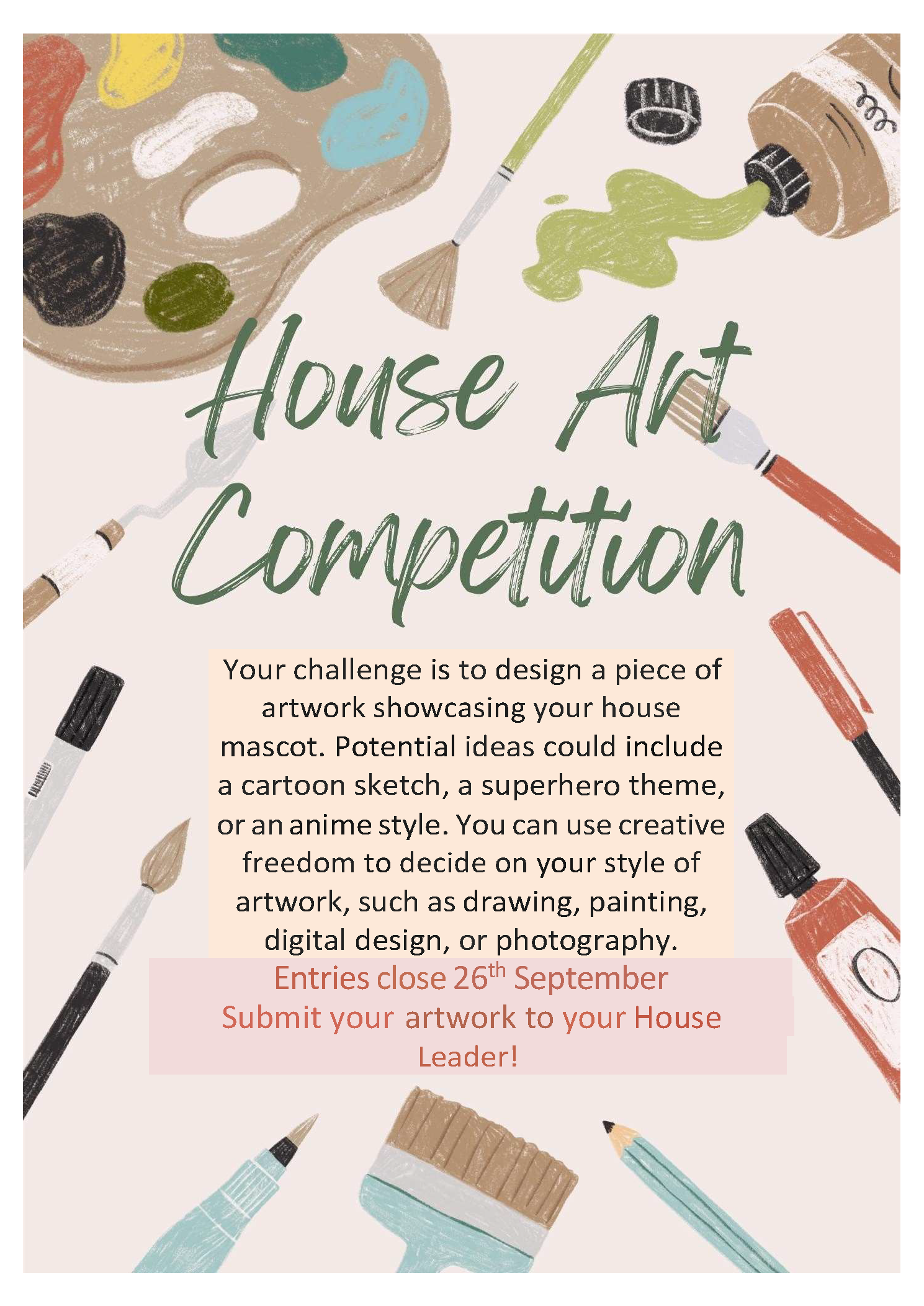 ONEWA - House Art Competition